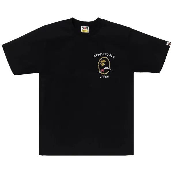 A BATHING APE Japan Souvenir Tee #1 - Black