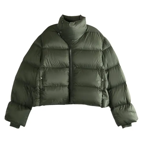 Rick Owens Quilted Turtle Jacket - Grey