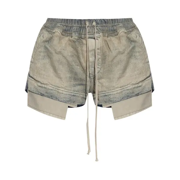 Rick Owens Denim Fog Boxers - Blue