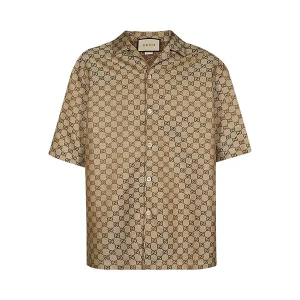 Gucci Gg Linen Shirt