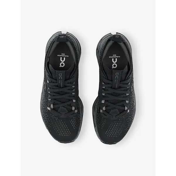 On Cloudsurfer Max Woven Low-top Trainers - Black