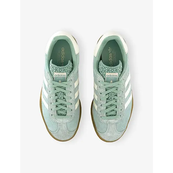 adidas gazelle silver green womens adidas Women's Handball Spezial Shoes, Size 12, Ivy Green