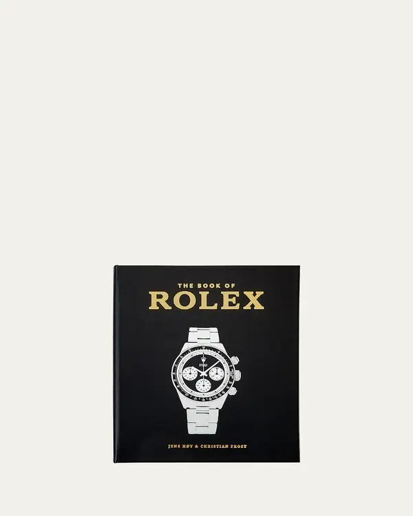 GRAPHIC IMAGE The Book Of Rolex" Jens Hoy & Christian Frost - Black