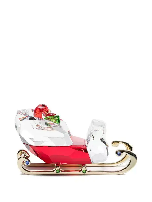 SWAROVSKI Holiday Cheers Sleigh Figurine - White