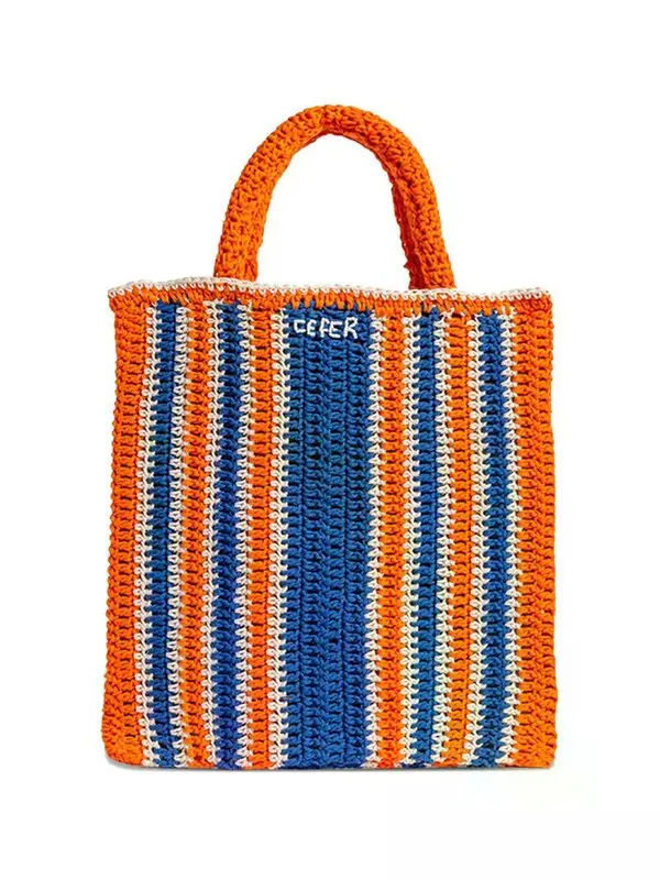 CEFÉR Homero Striped Tote Bag
