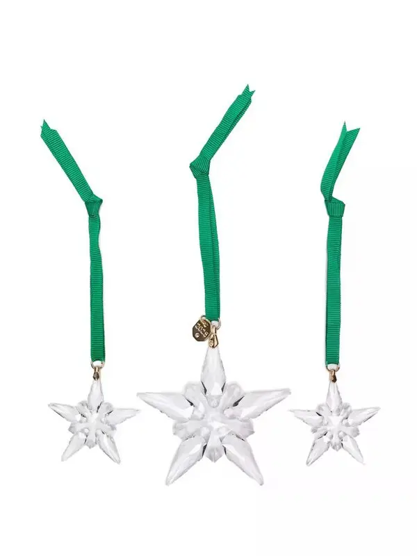 SWAROVSKI Annual Edition Ornament Set - White