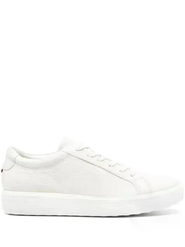 Ecco Soft 60 Leather Lace-up Sneakers