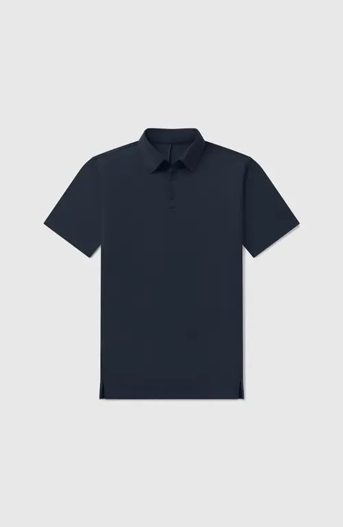 JACK ARCHER Jetsetter Tech Performance Polo - Deep Blue
