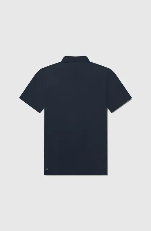 JACK ARCHER Jetsetter Tech Performance Polo - Deep Blue