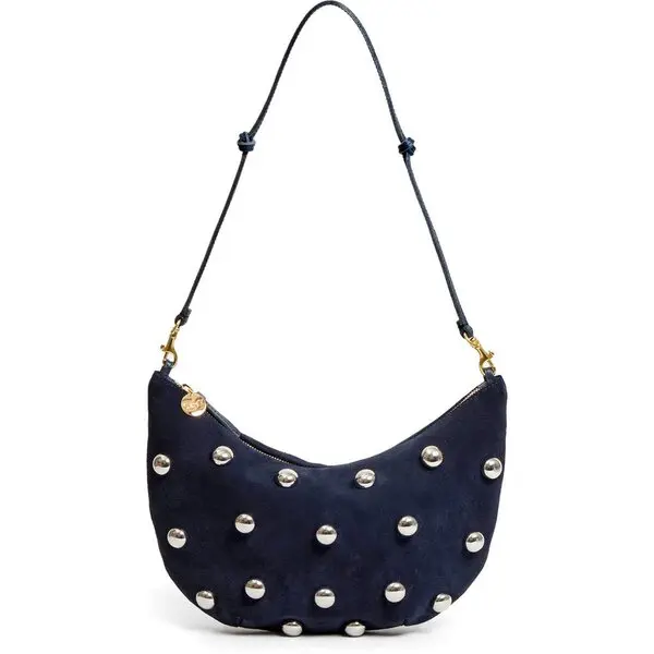Clare V. Lune Shoulder Bag - Navy