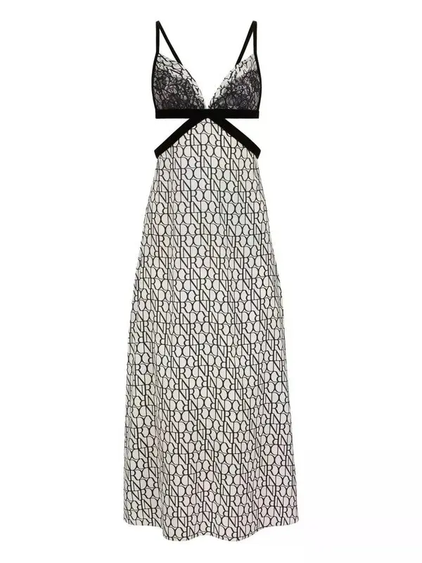 knee length dresses for ladies Nina Ricci Cotton-Blend Lace Dress – Runway Catalog main image 0
