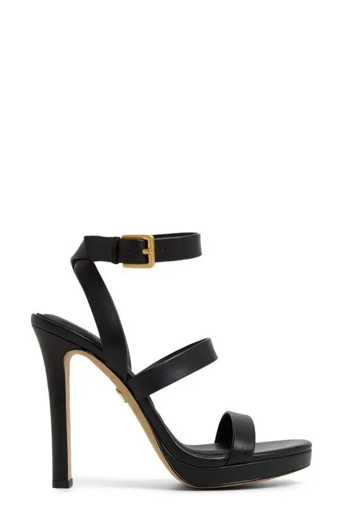 Aldo Platform Sandal - Black