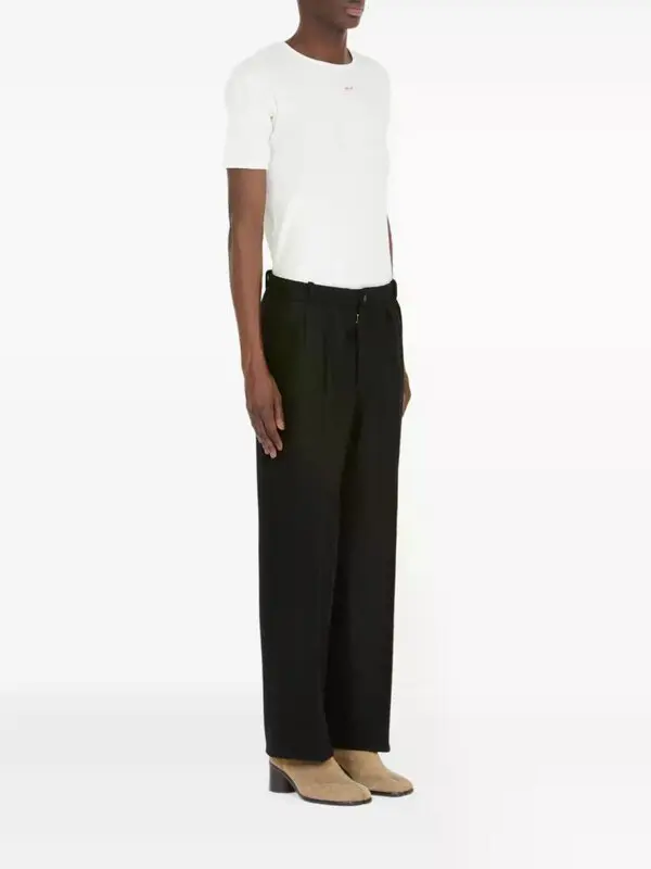 MAISON MARGIELA Pleated Wool Trousers