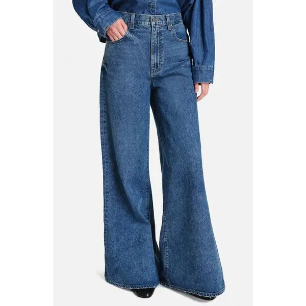 TWP Tall Tiny Dancer Wide-leg Jeans