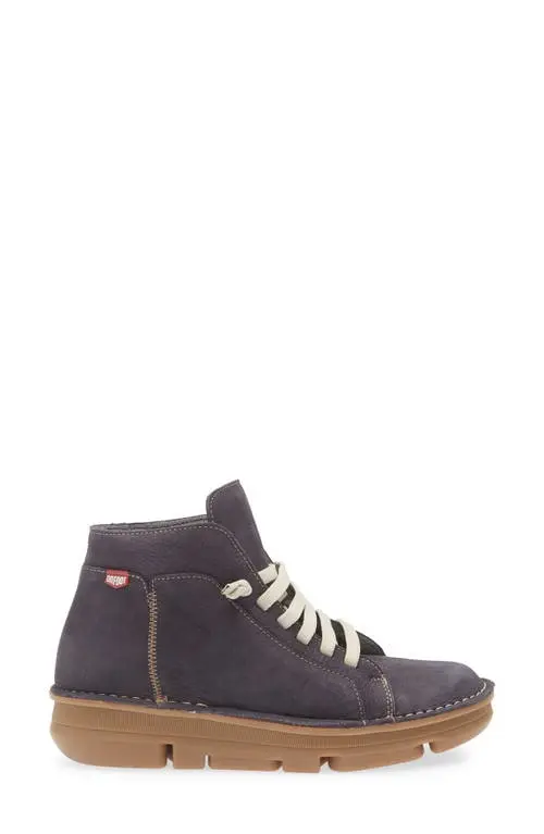 ON FOOT Touch Leather Sneaker Boot - Marino