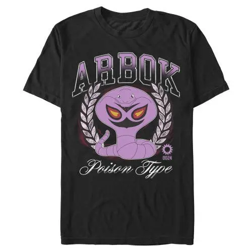 POKEMON Arbok 0024 Poison Type Graphic T-shirt
