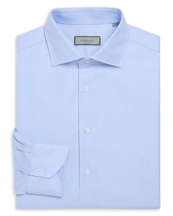 Canali Impeccable Button Front Shirt