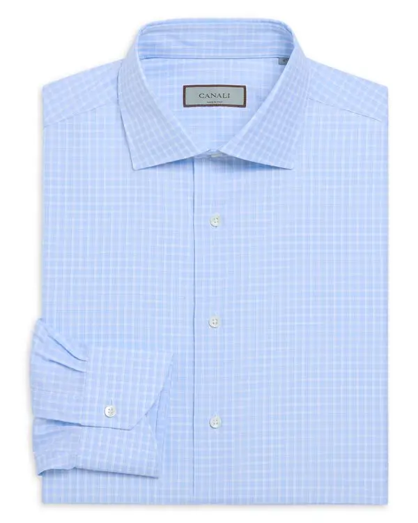 Canali Impeccable Button Front Shirt