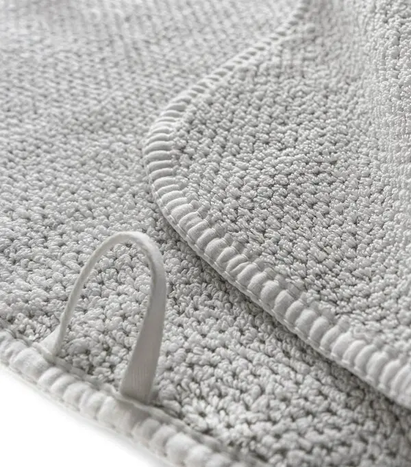 GRACCIOZA Bee Waffle Extra Large Hand Towel - Silver