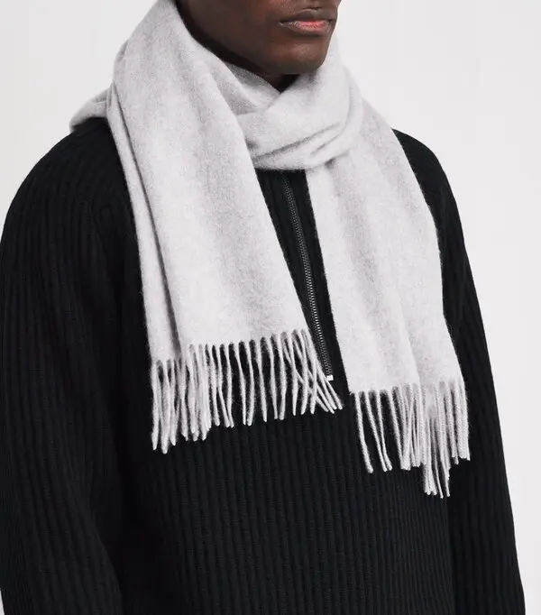Harrods Woven Cashmere Scarf