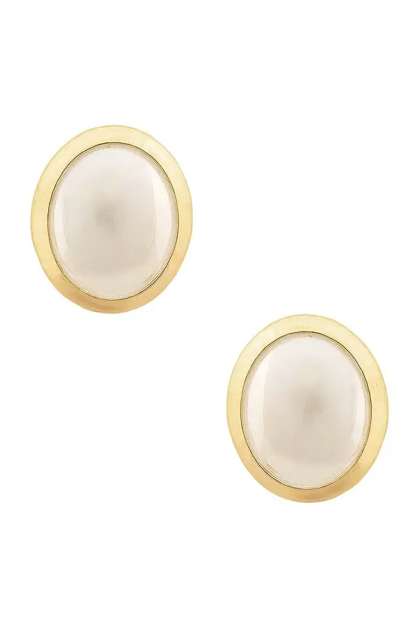 VALERE Linda Clip-on Earrings - Gold & Silver