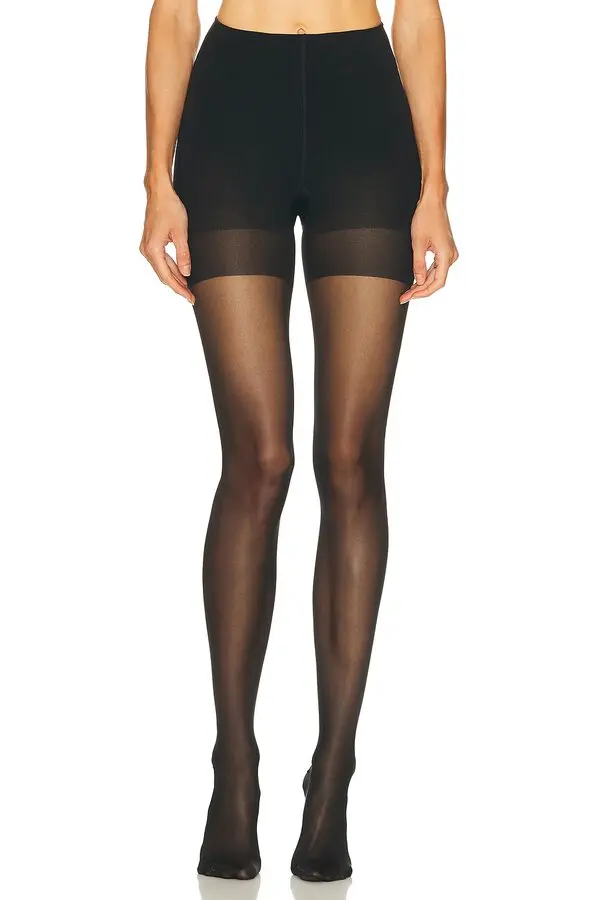 Wolford Miss W 30 Push Up Tights - Black