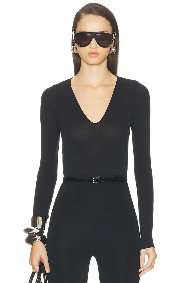 Wolford The V Neck Bodysuit