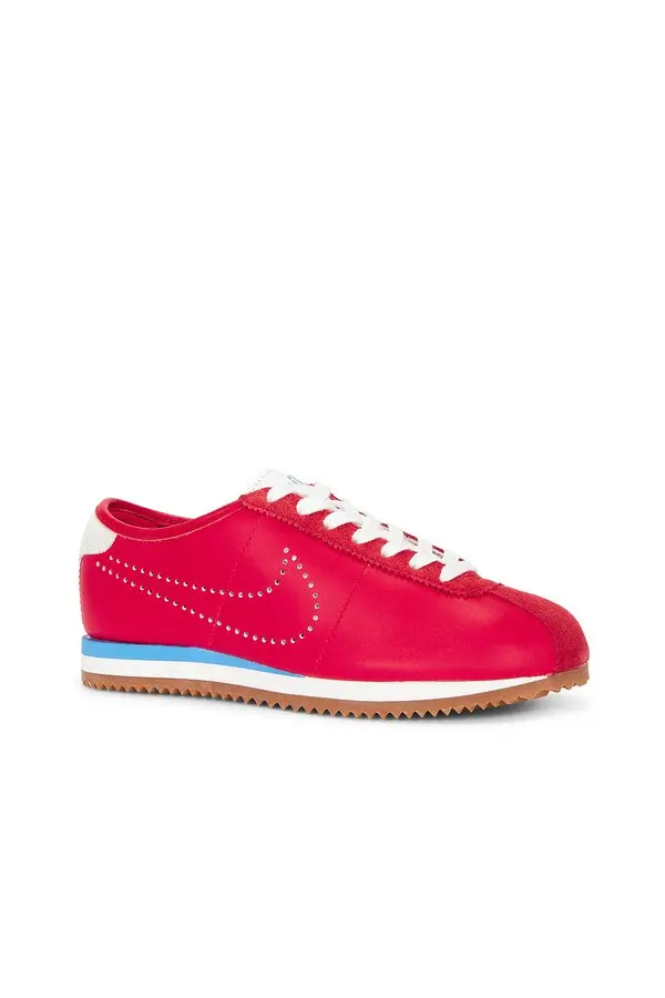 Nike Cortez Sneaker - University Red  Summit White  Gum Medium