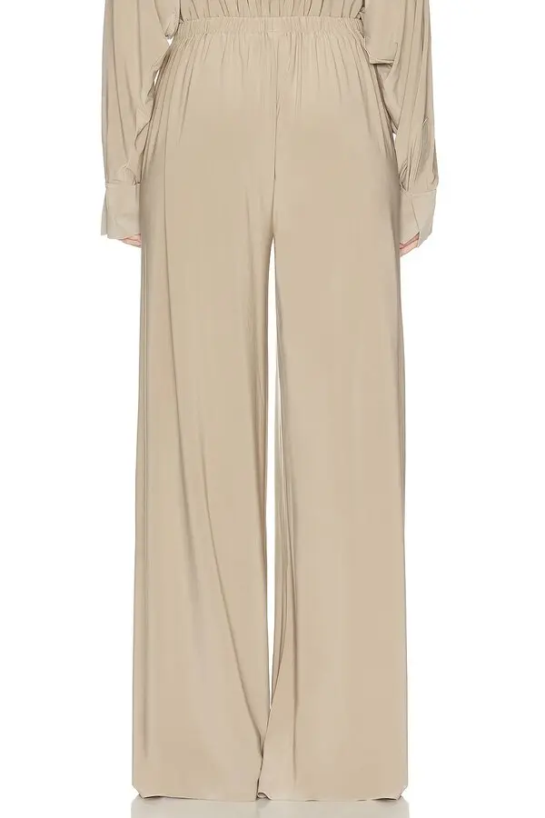 Norma Kamali Pleated Pant