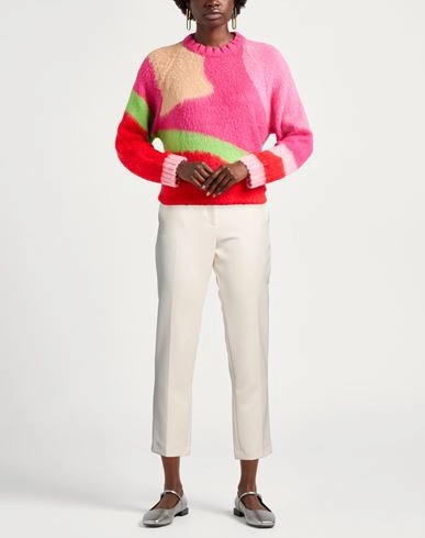 Liu Jo Tapered Crepe Pants - Ivory