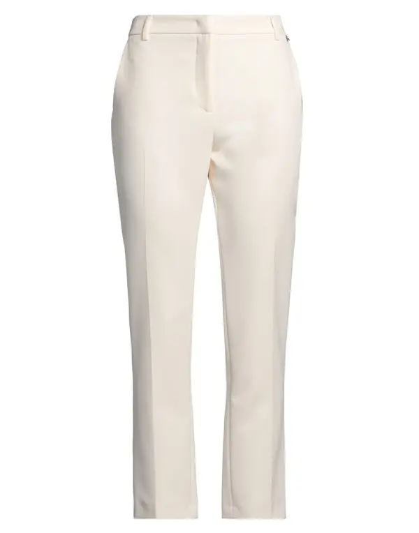 Liu Jo Tapered Crepe Pants - Ivory