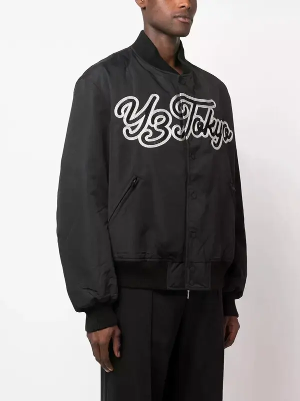 Y3 Team Logo-embroidered Jacket