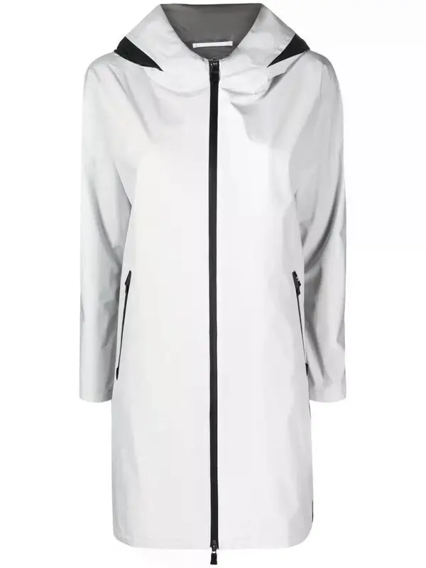 Herno Hooded Zip-up Coat