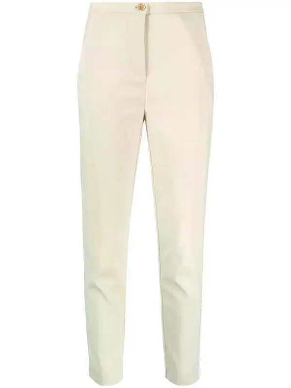 Patrizia Pepe Mid-rise Slim Trousers