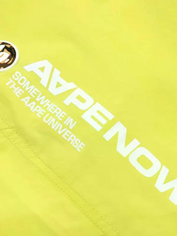 AAPE BY *A BATHING APE Logo-print Elasticated Shorts