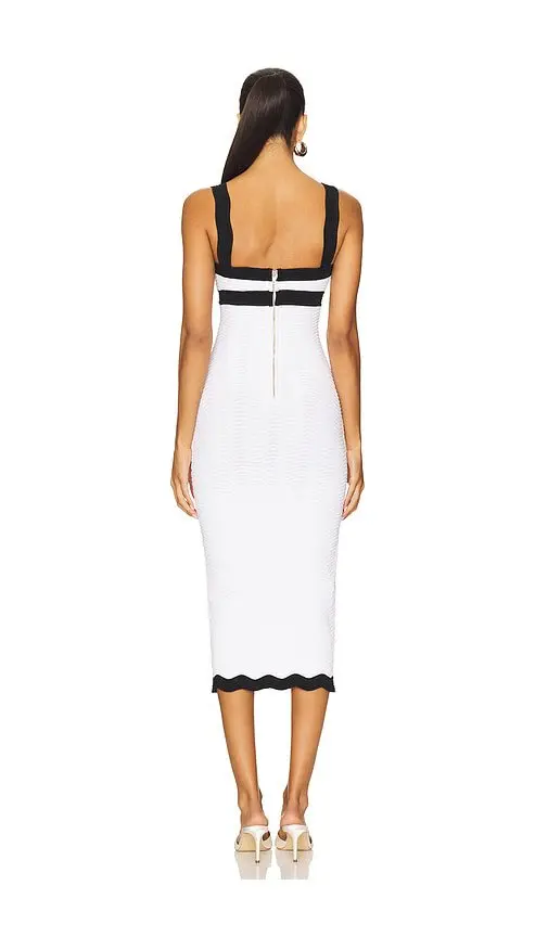 retrofete Wynra Knit Dress in White - size M