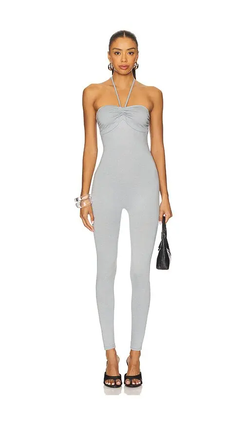 NIIHAI The Influence Jumpsuit - Grey Marl