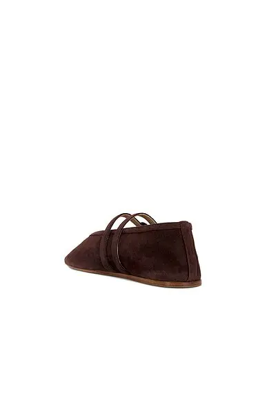 Le Monde Beryl Ballet Claudia Slipper - Chocolate