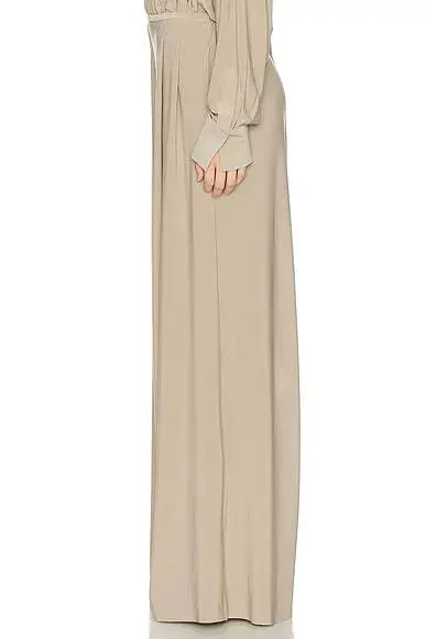 Norma Kamali Pleated Pant