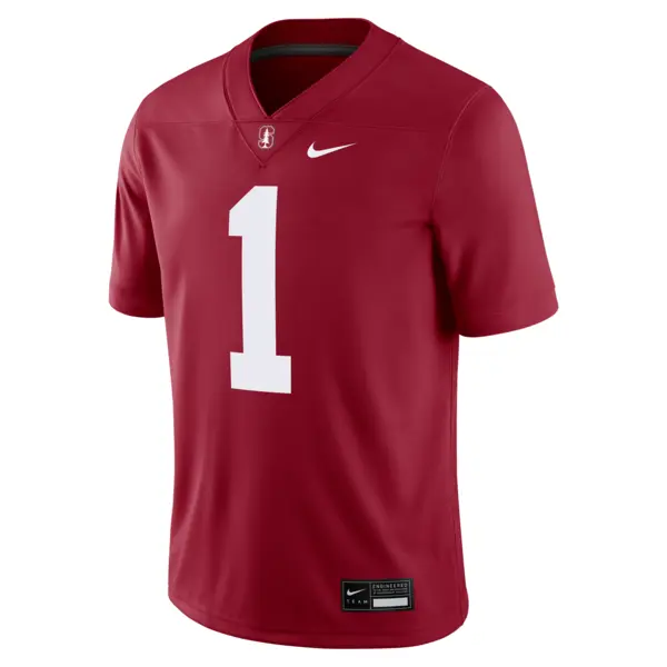 Nike Stanford Cardinal Dri-fit College Game Jersey - Red