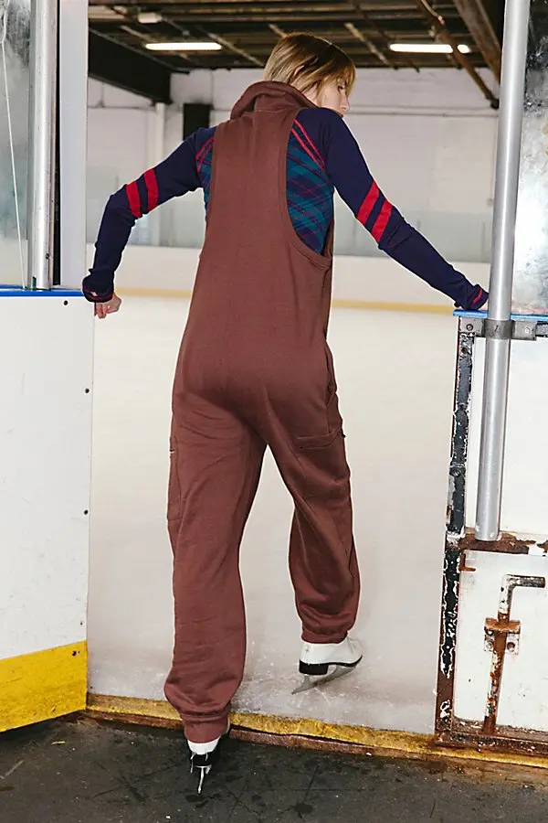 Free People For The Win Onesie - Cocoa