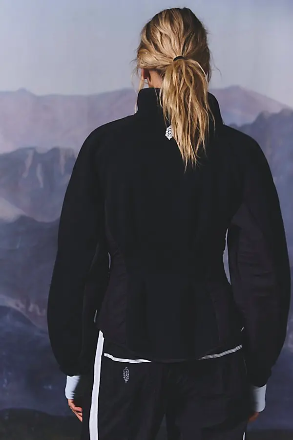 Free People Gia Fleece Jacket