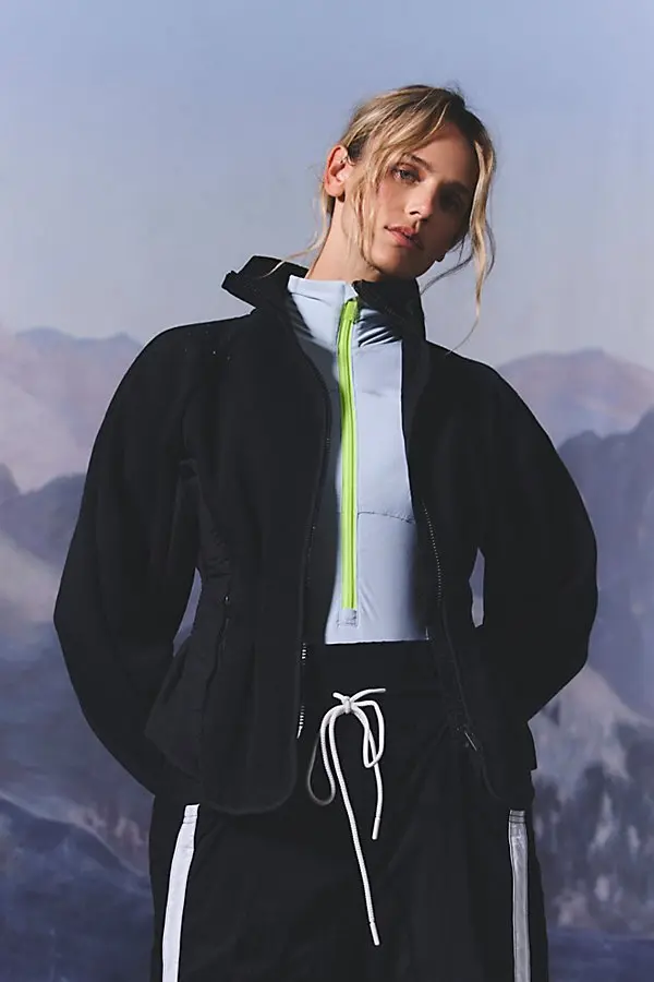 Free People Gia Fleece Jacket