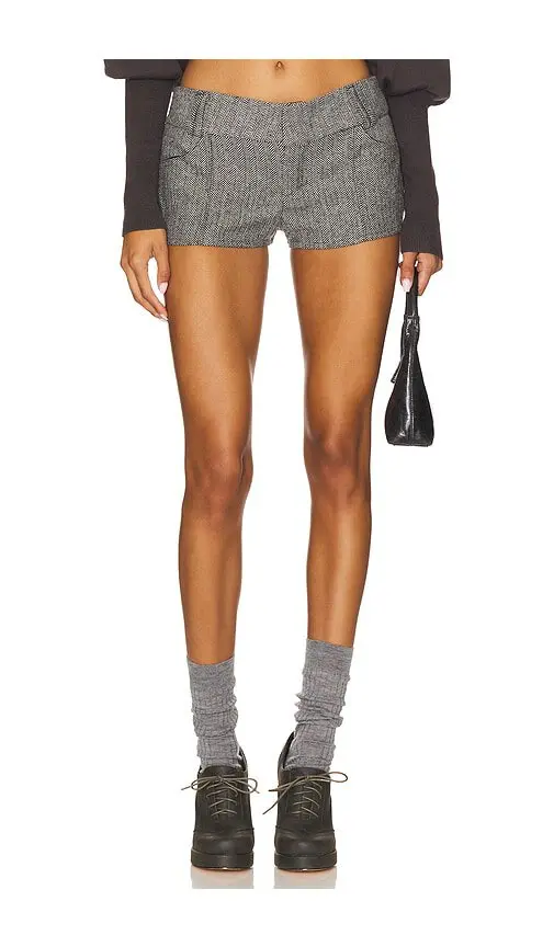 NIIHAI Tailored Melton Shorts