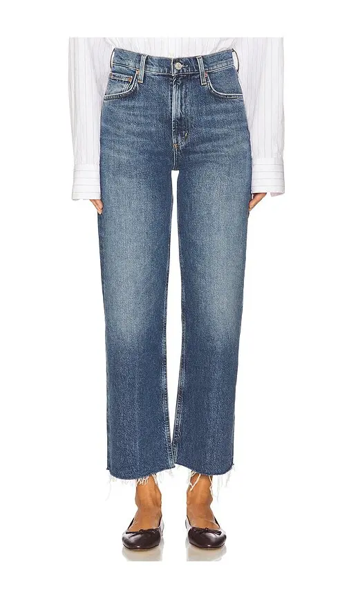 AGOLDE Ren High Rise Wide Leg Jeans