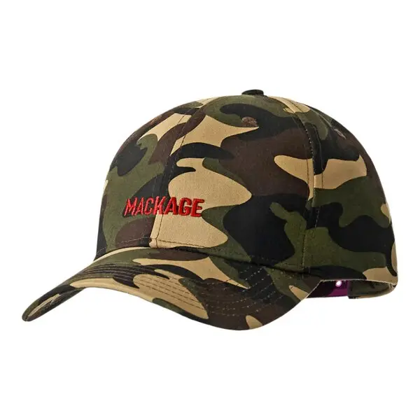 Mackage Anderson-camo Baseball Cap - Camouflage Print