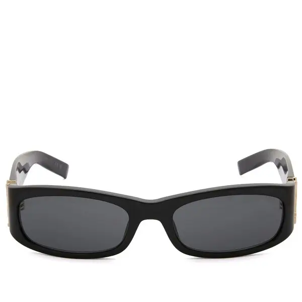 Saint Laurent Acetate Rectangle Sunglasses - Black
