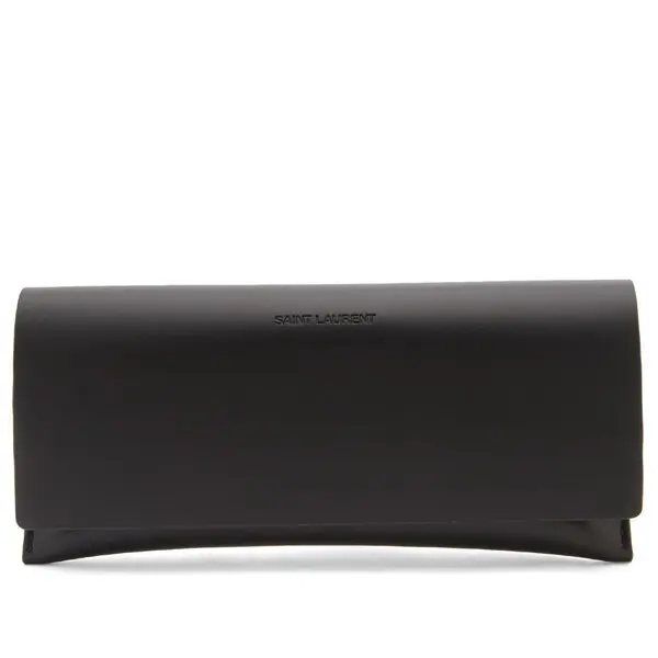 Saint Laurent Acetate Rectangle Sunglasses - Black