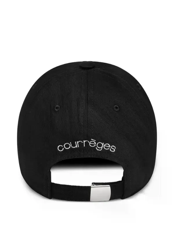 COURREGES Logo-embroidered Baseball Cap