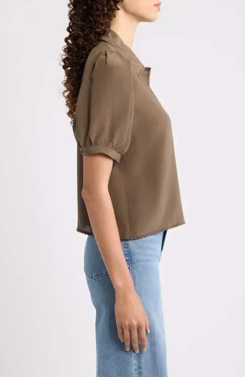 FRAME The Prim Silk Shirt